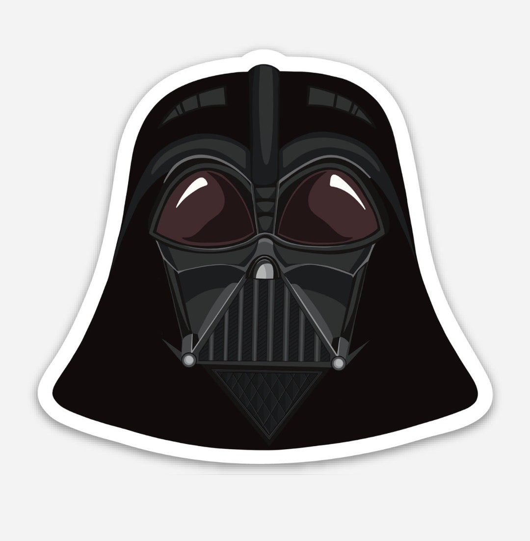 Darth Vader Sticker - Inspired by Star Wars | Waterproof Sticker for ...