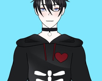 Premade Male Vtuber - Etsy