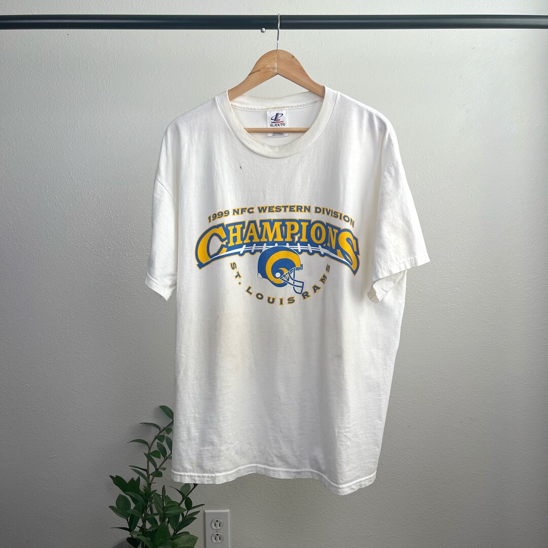 Vintage 90’s NFL Football St Louis Rams NFC West Division Champions ...