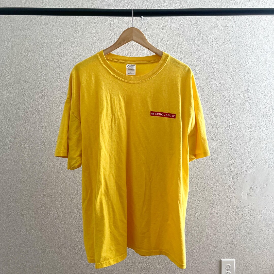 Vintage 2000’s Y2K Embroidered Scholastic Retro Graphic Tee Shirt - XXL ...
