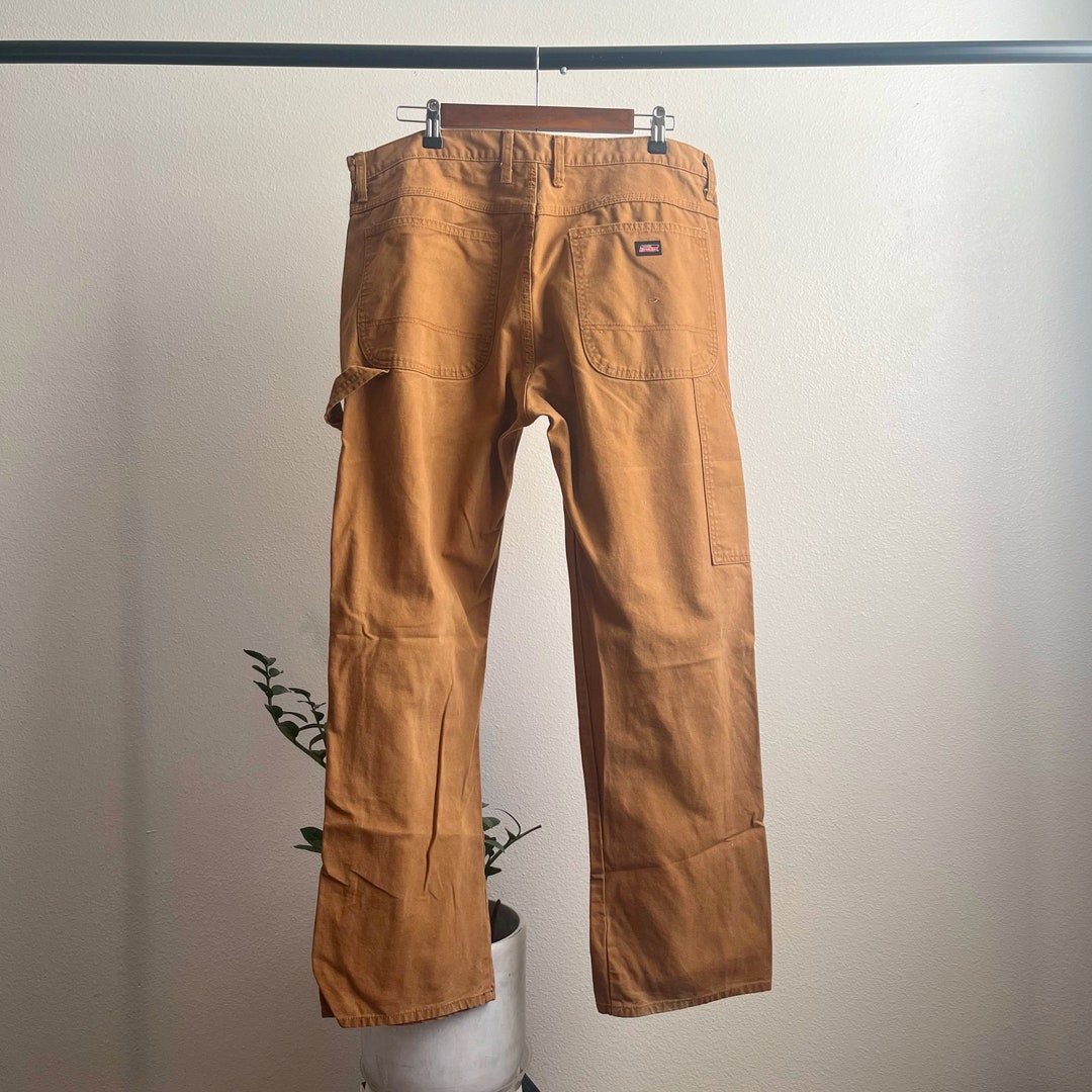 Vintage Y2K 2000’s Camel Dickies Carpenter Workwear Pants - 37x30 - Etsy