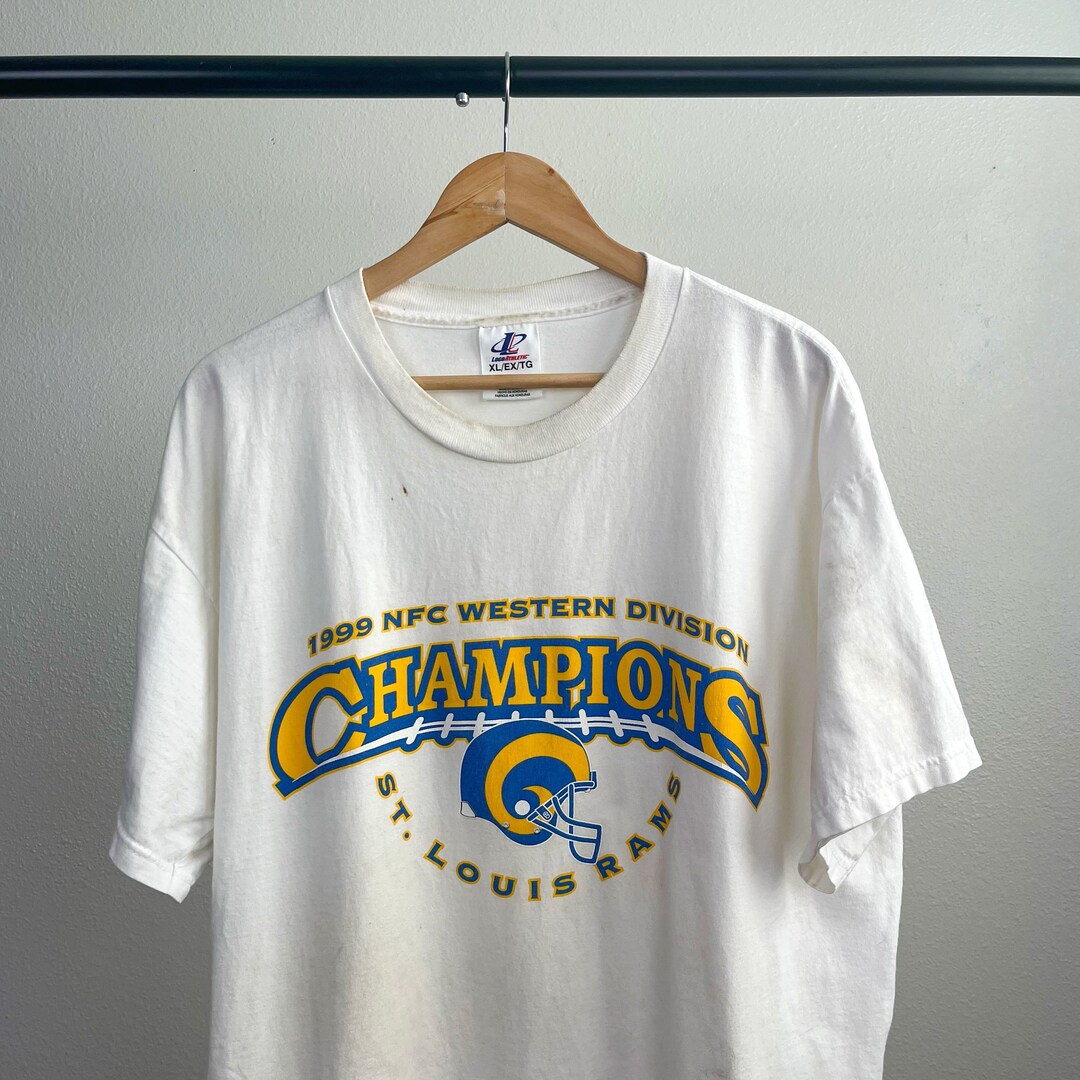 Vintage 90s NFL Football St Louis Rams NFC West Division - Etsy