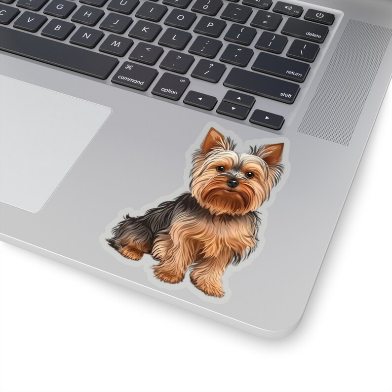Yorkshire Terrier Sticker Yorkie Computer Sticker Dog Vinyl - Etsy