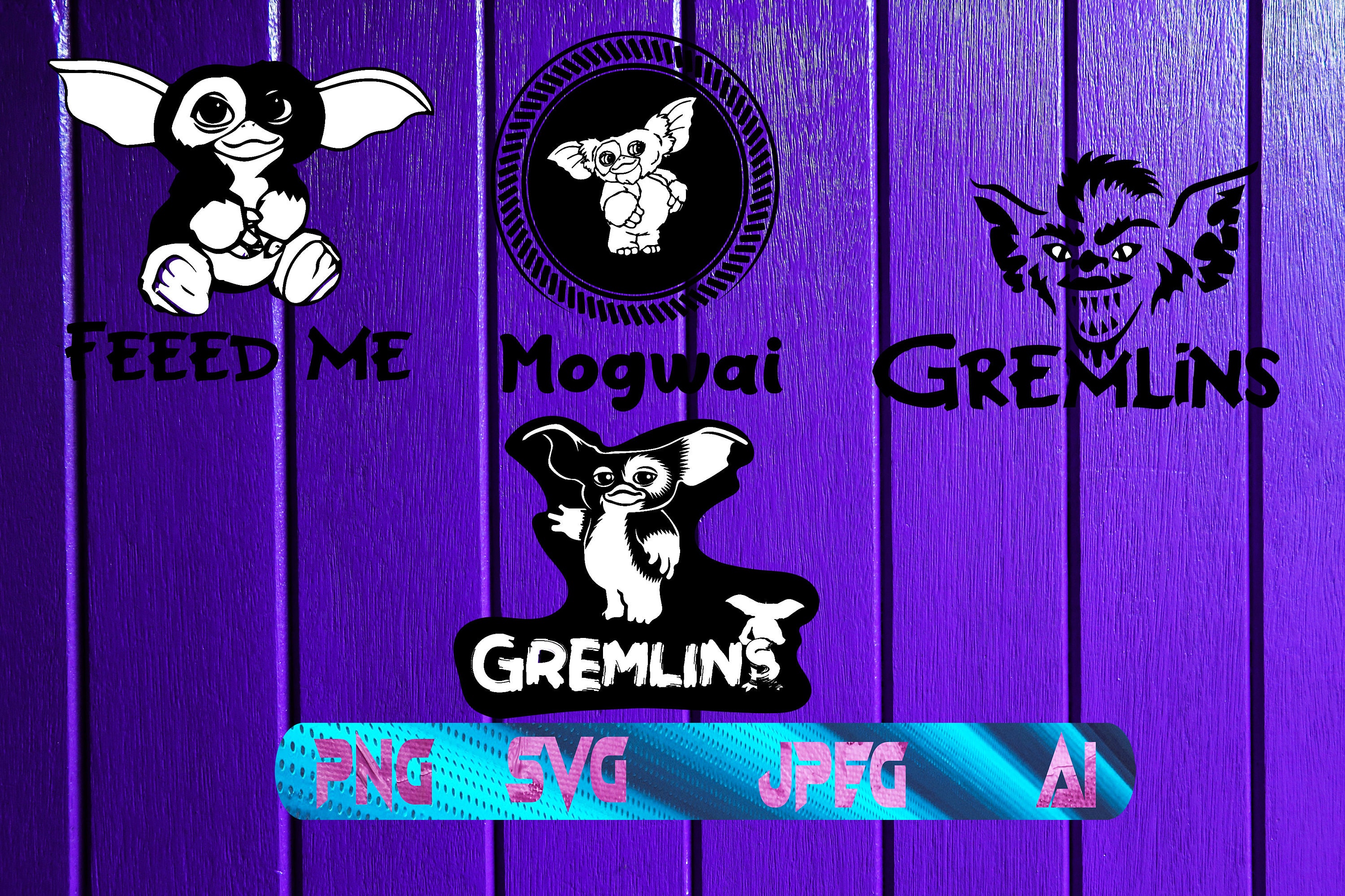 Gizmo Svg,gremlin Svg,gremlins Svg,gizmo Bundle, Gizmo Mogwai Svg,gizmo ...