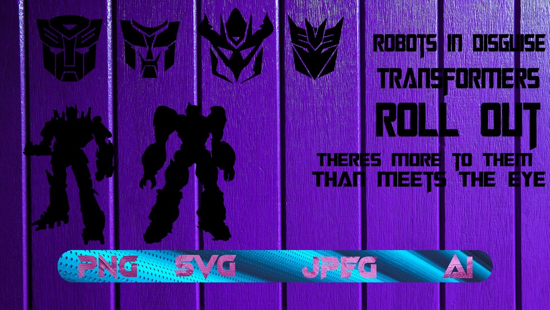 Transformers Svg Bundle/transformer Logo, Transformer Quotes ...