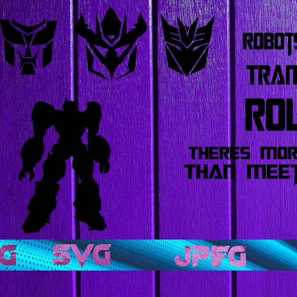 Transformers Cricut - Etsy