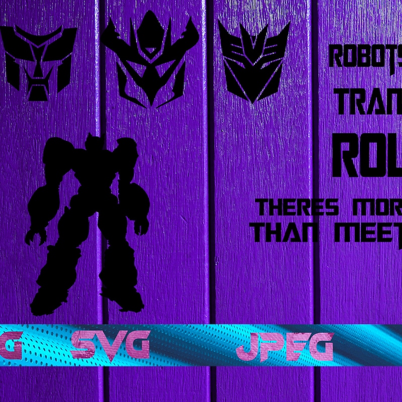 Transformers Svg - Etsy