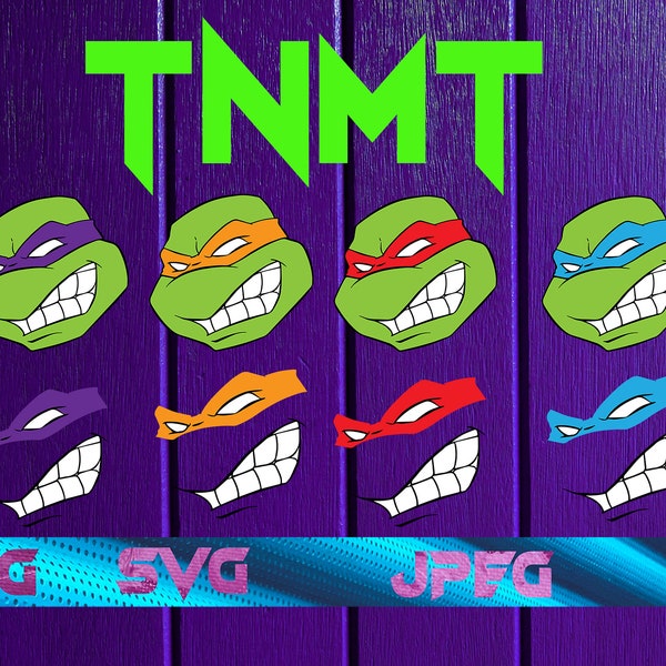 Teenage Mutant Ninja Turtles Cricut - Etsy UK