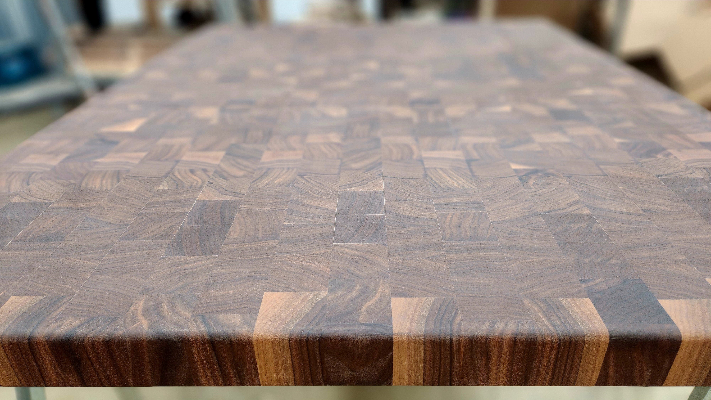 Butcher Block Table Walnut - Etsy