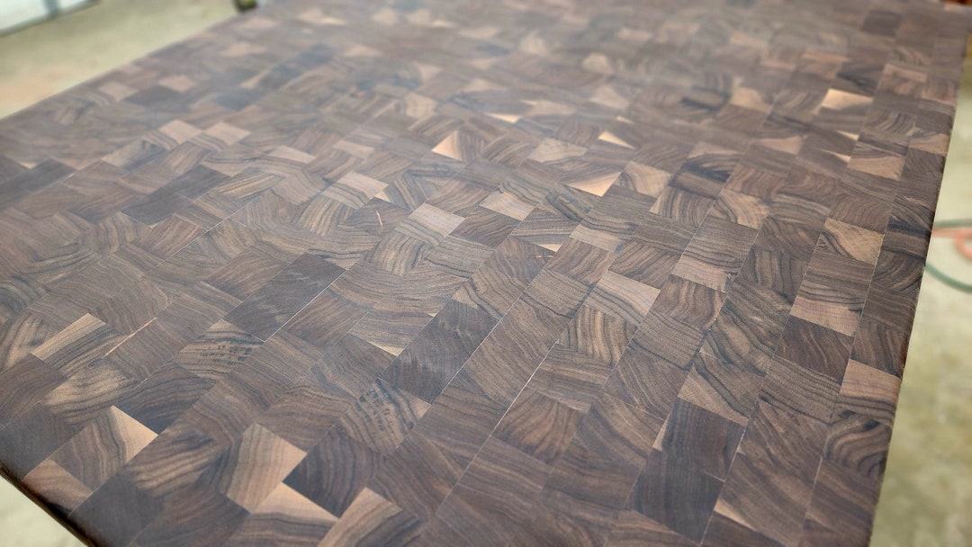 Butcher Block, Table, Walnut - Etsy