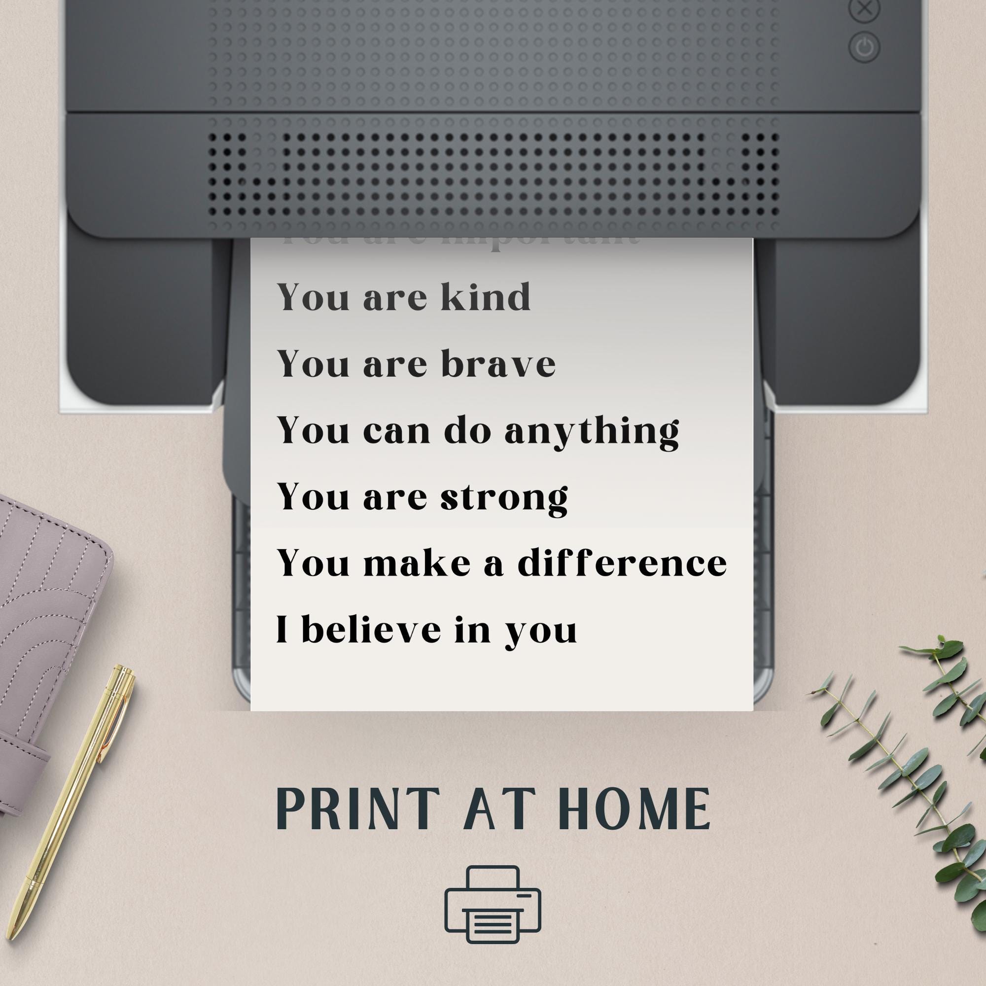 Affirmation Wall Art for Kids | Inspirational Classroom Decor | Kids ...