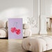 Retro Cherry Print | Colorful Fruit Wall Art | Playful Home Wall Decor ...