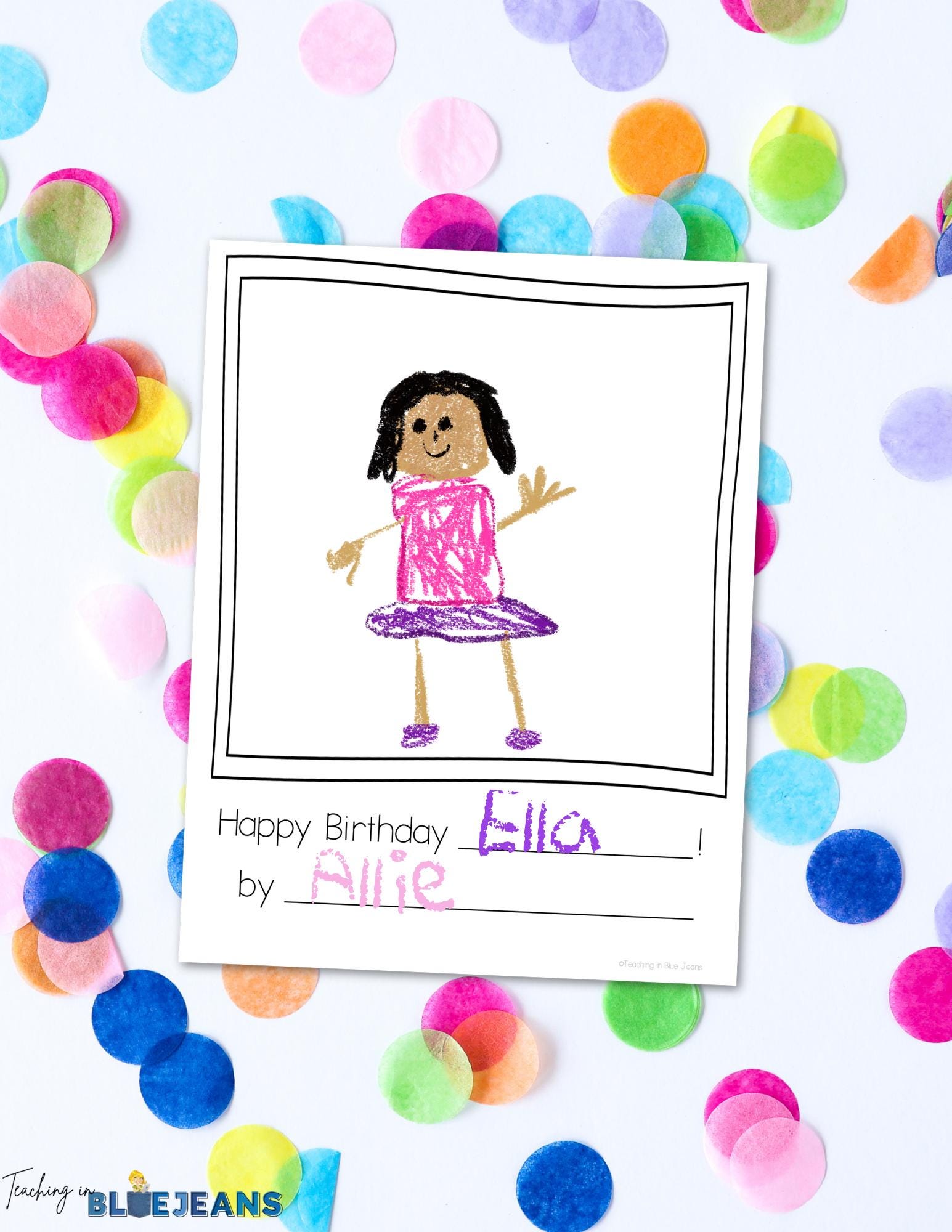 Happy Birthday Book – Personalized Student Birthday Gift From Class or ...