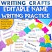 Editable Name Writing Practice for Kids – Tracing Worksheets, Playdough ...