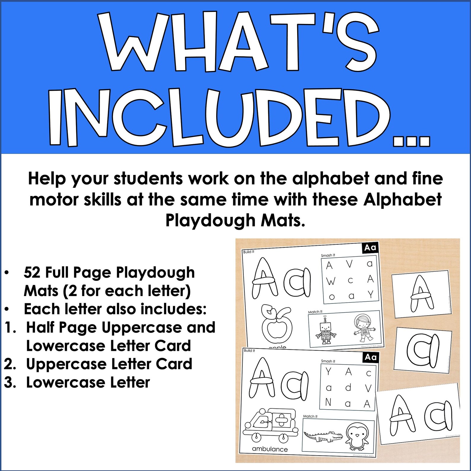 Alphabet Playdough Mats for Kids – Printable Letter Activities for ...