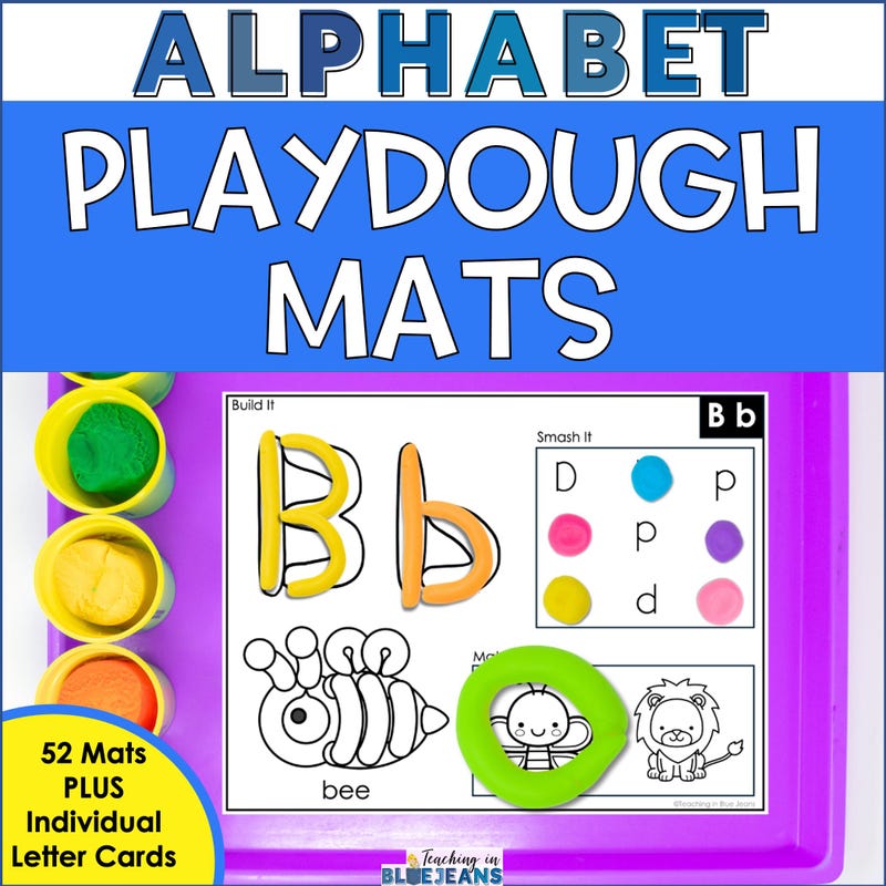 Playdough Mats - Etsy