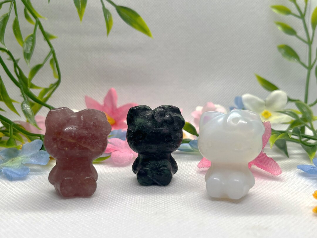 Hello Kitty Crystal Carvings *you Choose* - Etsy