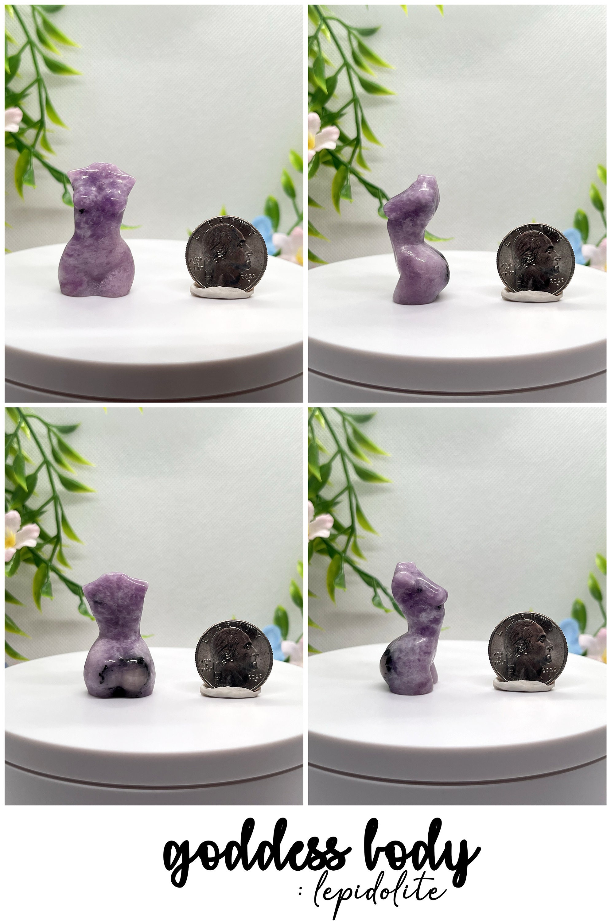 Goddess Bodies and Male Bodies Crystal Carvings you Choose - Etsy