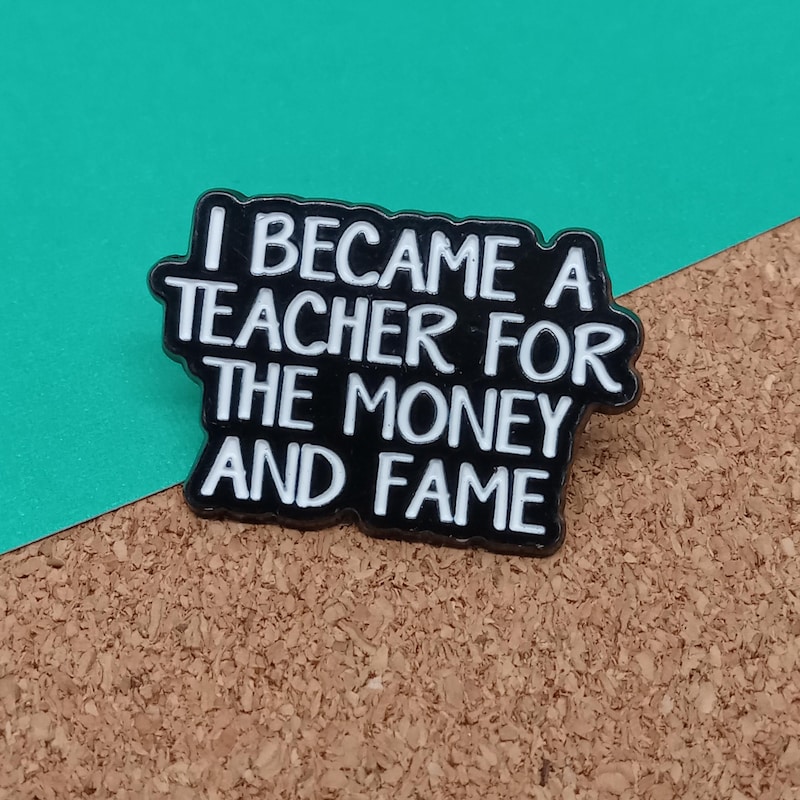 Teacher Pin - Etsy