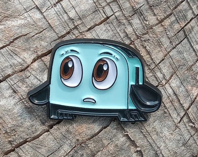 90s Cartoon Pin Brave Little Toaster Pin Retro Enamel Pin 90s Kid Pin ...