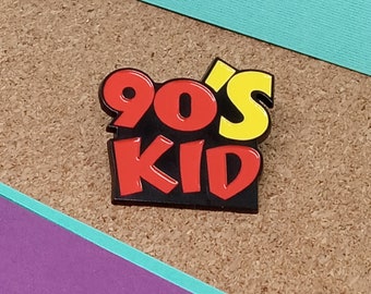 90s Pin Funny Enamel Pin Retro Enamel Pin 90s Kid Pin 80s Small Pin 90s ...