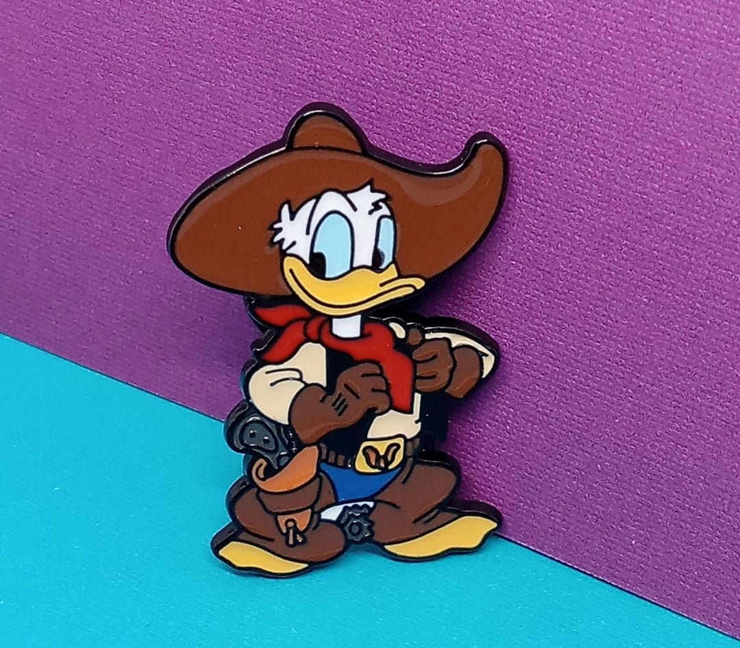 90s Cartoon Pin Donald Duck Pin Retro Enamel Pin 90s Kid Pin 80s ...