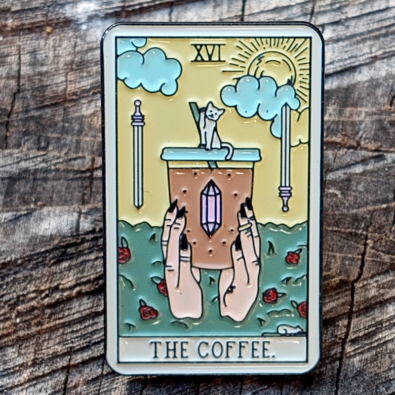 Enamel Pin Coffee - Etsy