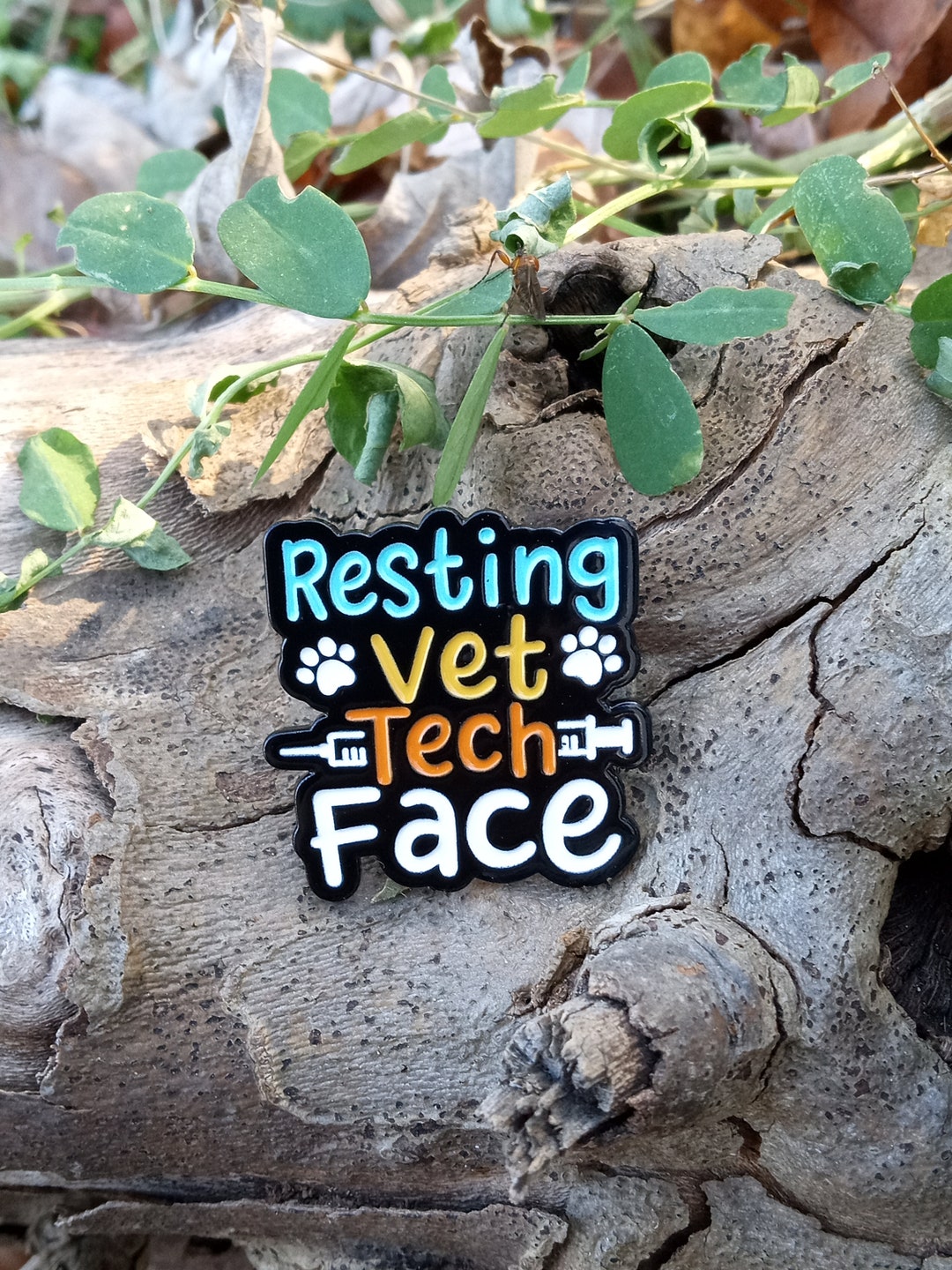 Vet Pin Vet Tech Pin Veterinarian Gift Animal Lover Pin Veterinary ...