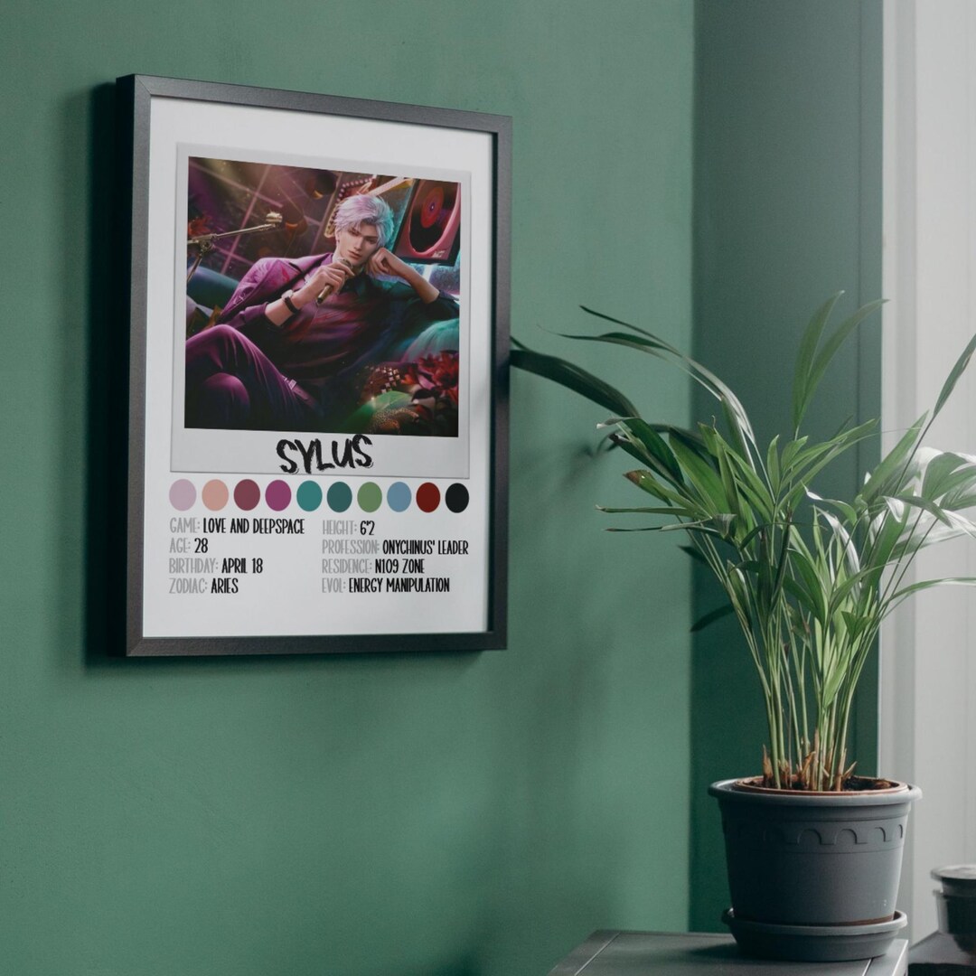 Sylus Love and Deepspace Poster | Digital Download | 8x10, A4, U.S ...