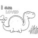 Dinosaur Coloring Pages, Dinosaur Printables for Kids, Dinosaur ...