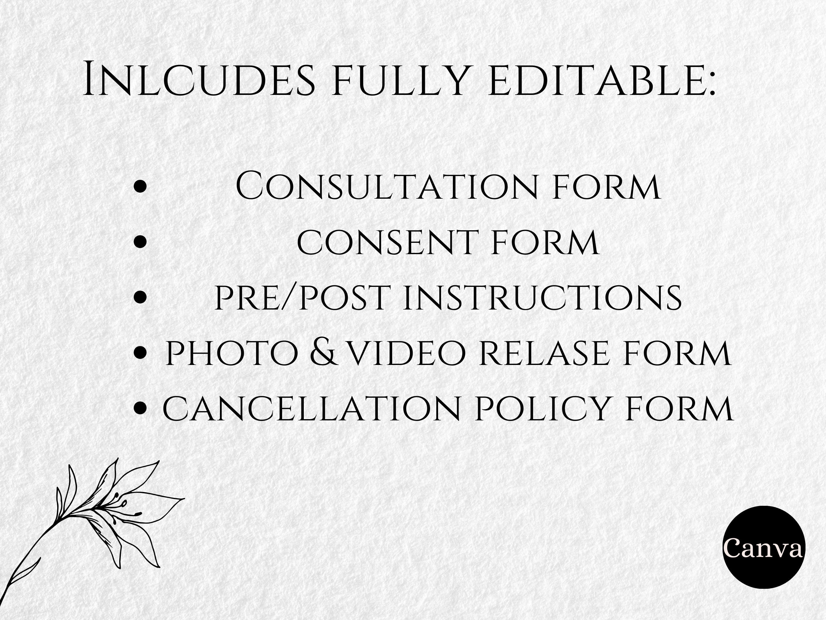 Chemical Peel Package, Chemical Peel Forms, Chemical Peel Consent ...