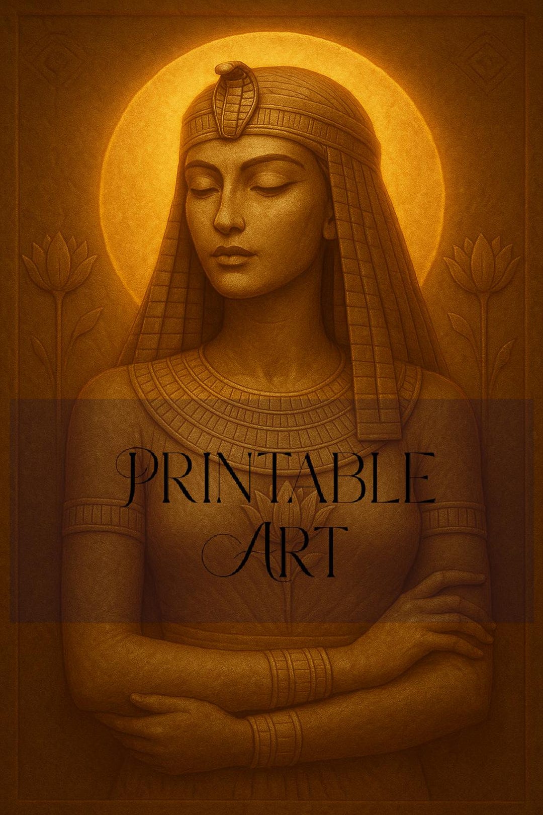 Queen Cleopatra - Goddess Wall Art Print - Etsy