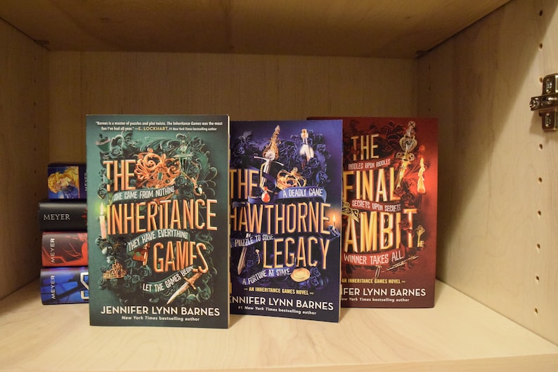 Annotated Copy of the Inheritance Games Trilogy by Jennifer Lynn Barnes ...