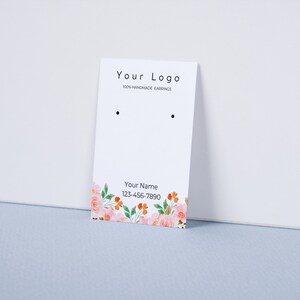 PRINTABLE Jewellery Display Template Jewelry Display Cards Template ...