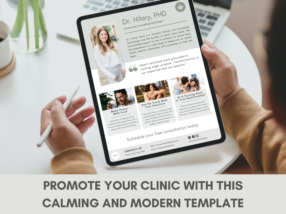 Counseling Psychology Therapy Flyer Templates Design, Mental Health ...