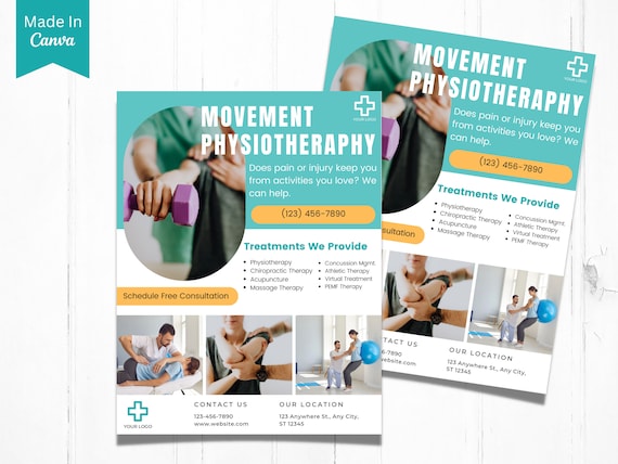 Sample Chiropractic Flyers Chiropractic Brochure Templates
