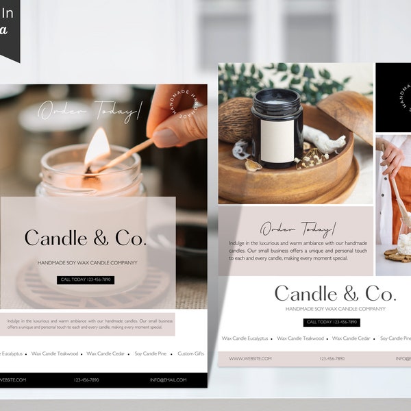 Candle Making Invitation - Etsy