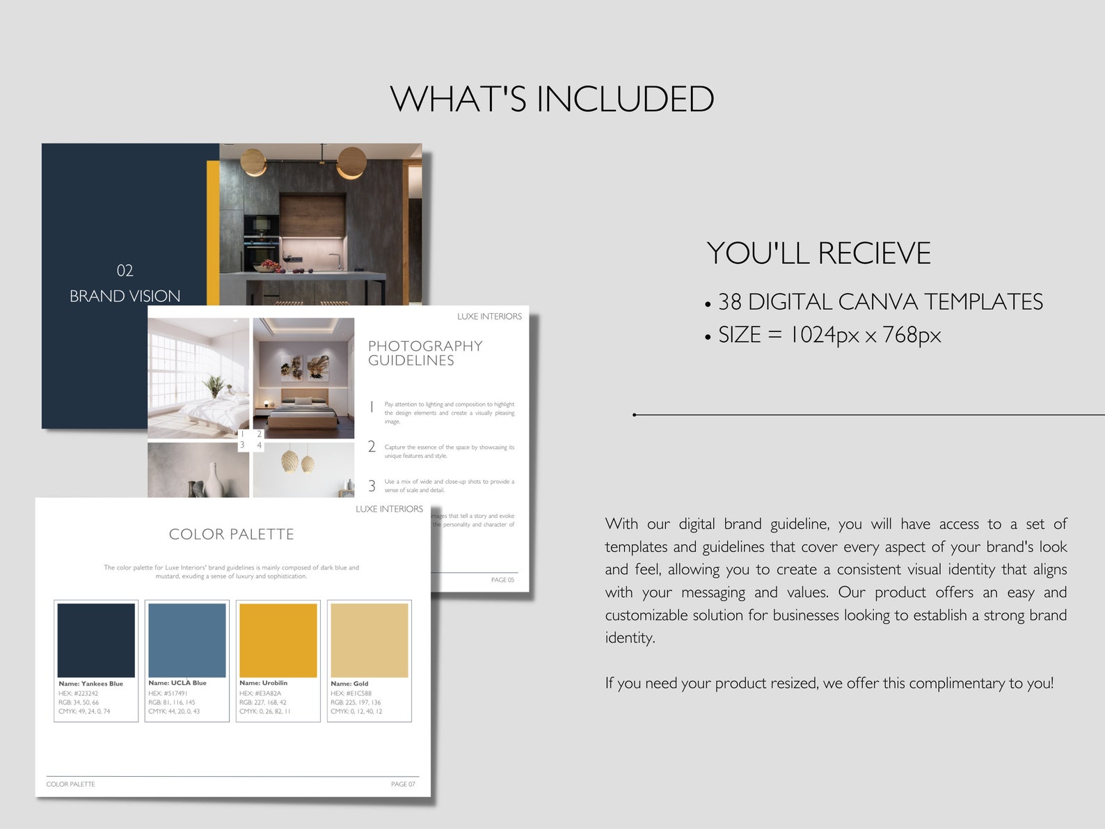 Brand Guidelines Template - Brand Style Guide, Presentation Template ...