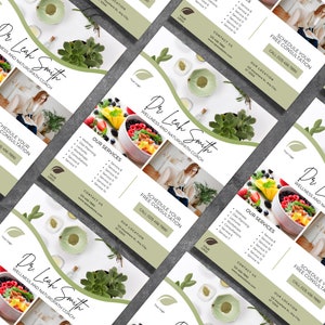 Wellness Coach Flyer Template, DIY Canva Flyer Template for Print ...