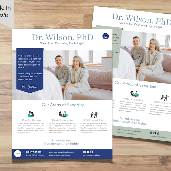 Group Counseling Flyer - Etsy