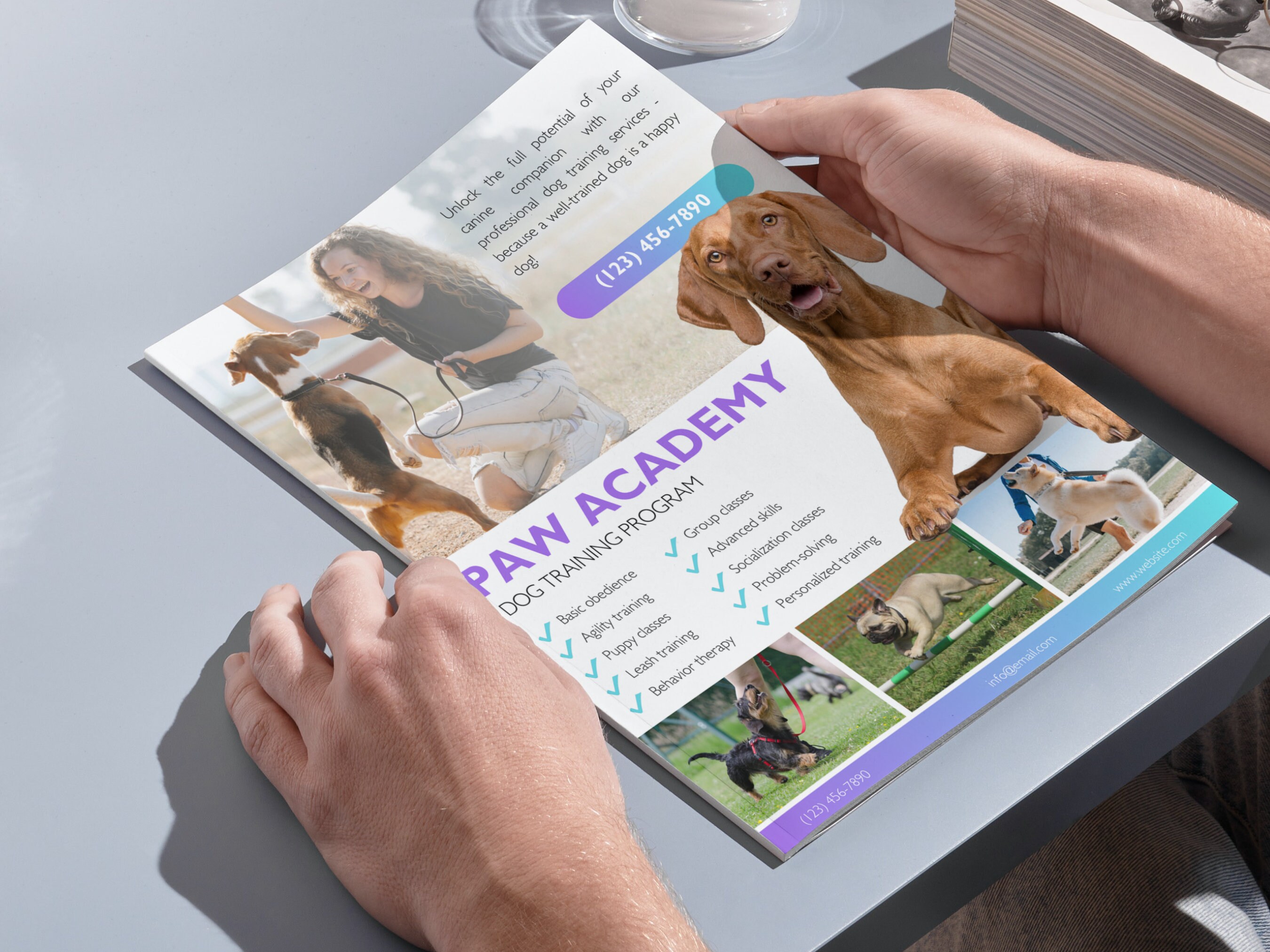 Dog Training Flyer Editable Flyer Template Dog Training - Etsy