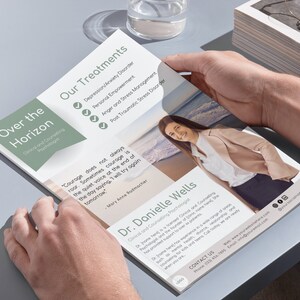 Counseling Psychology Therapy Flyer Templates Design, Editable ...