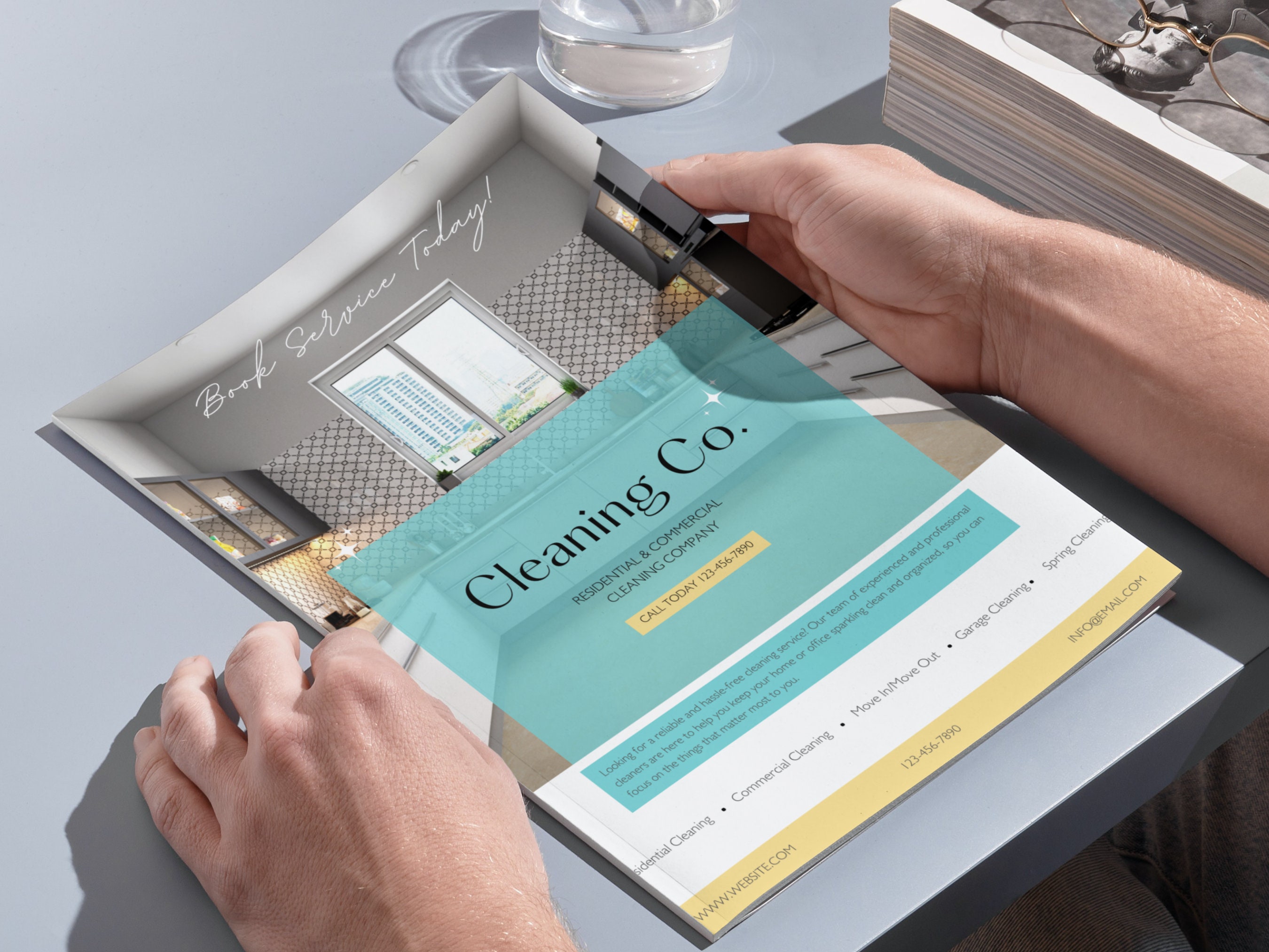 Cleaning Service Flyer DIY Sheet Cleaning Business Poster - Etsy