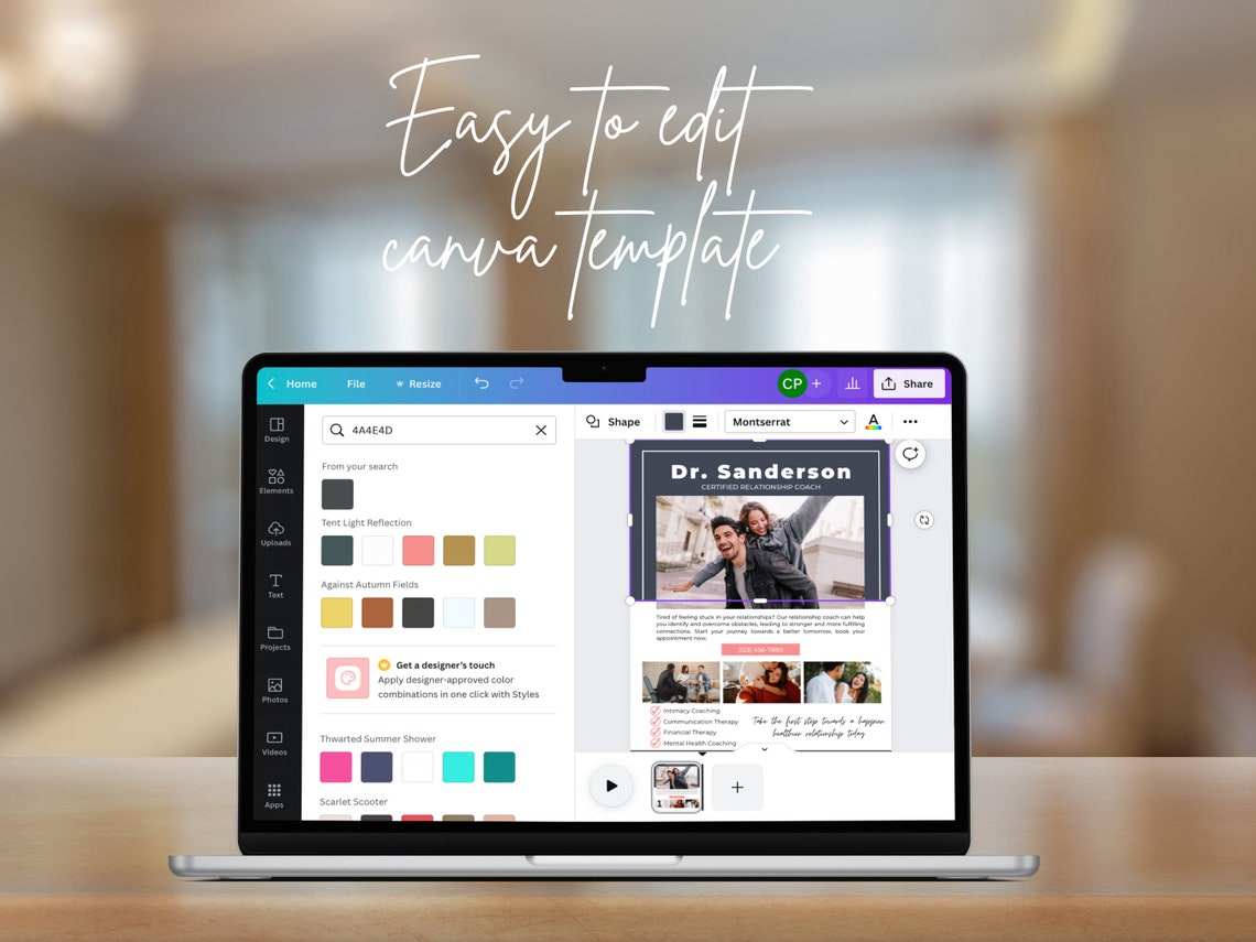 Relationship Coach Flyer Templates, Editable Printable, Couples ...