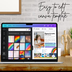 Autism Awareness Flyer Templates Design, Autism Therapy Editable ...