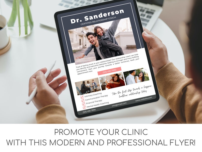 Relationship Coach Flyer Templates Editable Printable - Etsy