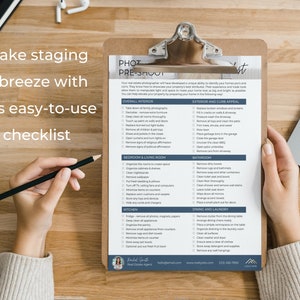Real Estate Photography Prep Guide, Editable Pre Photography Prep ...