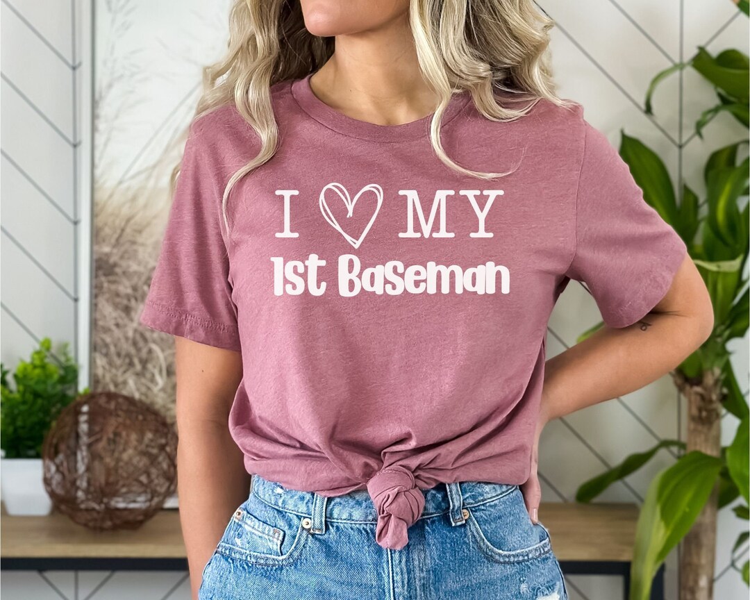 1st Baseman Mom Shirt First Baseman Girlfriend Shift Baseball Mom Gift ...