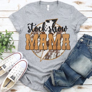 Stock Show Mama Shirt, Livestock Show Shirt, Fair Shirt, Stock Show Mom ...