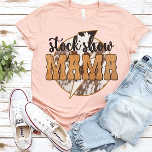 Stock Show Mama Shirt, Livestock Show Shirt, Fair Shirt, Stock Show Mom ...